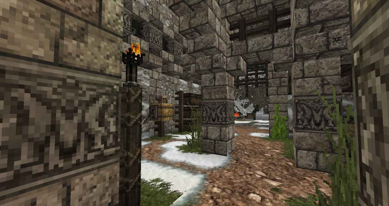 Fantasy Viking Village - Spawn Minecraft Map