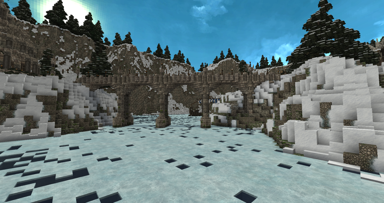 Fantasy Viking Village - Spawn Minecraft Map