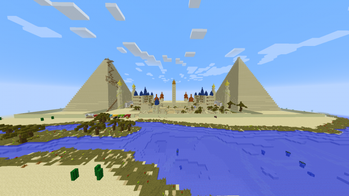 East Egyptian city(beta 2) Minecraft Map