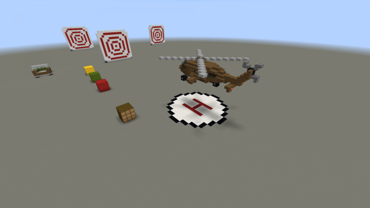 Working Helicopter [1 13] Minecraft Map
