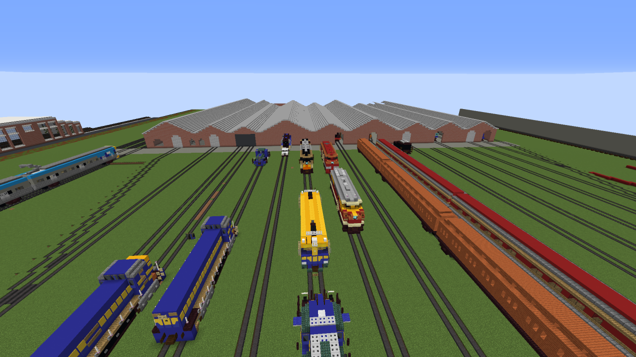 Newport Railway Workshops(Victorian Railways) Minecraft Map