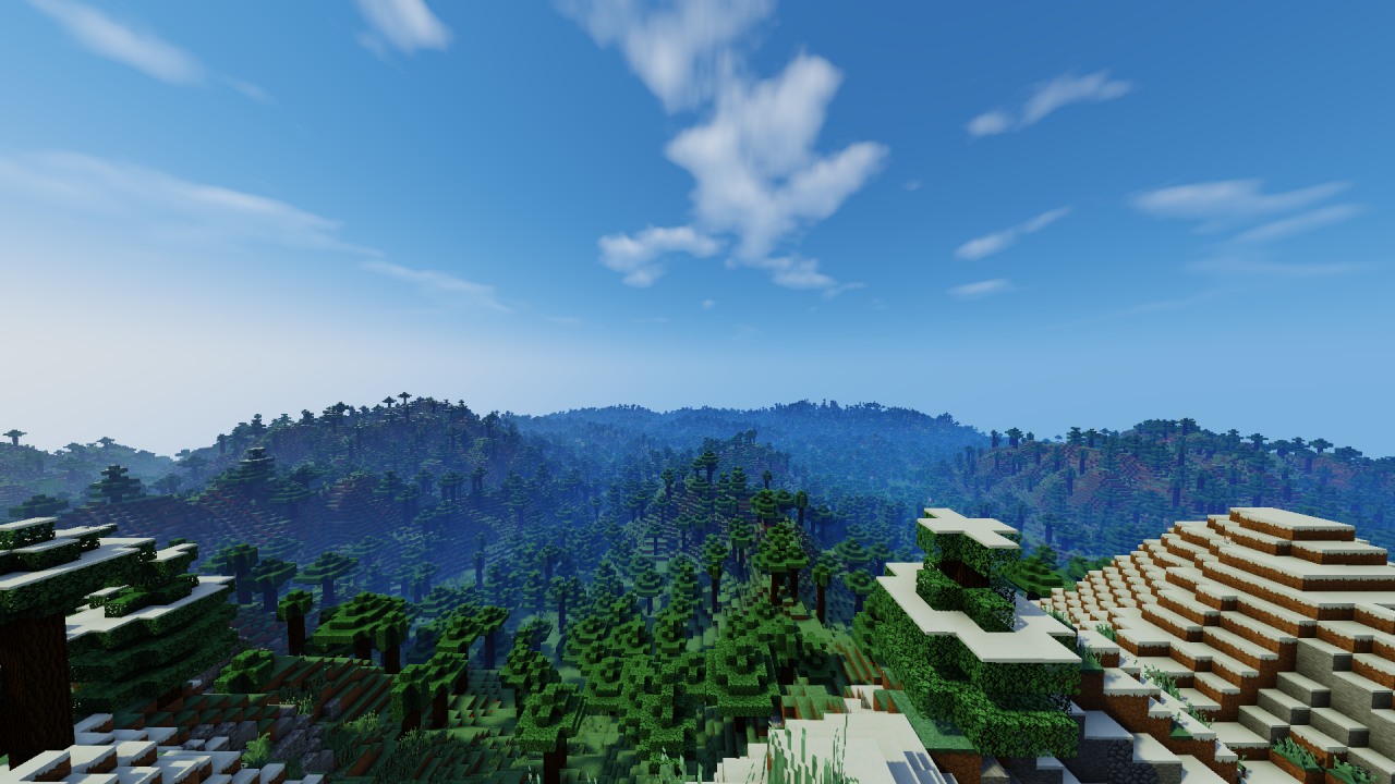 1:85 scaled map of the contiguous United States Minecraft Map