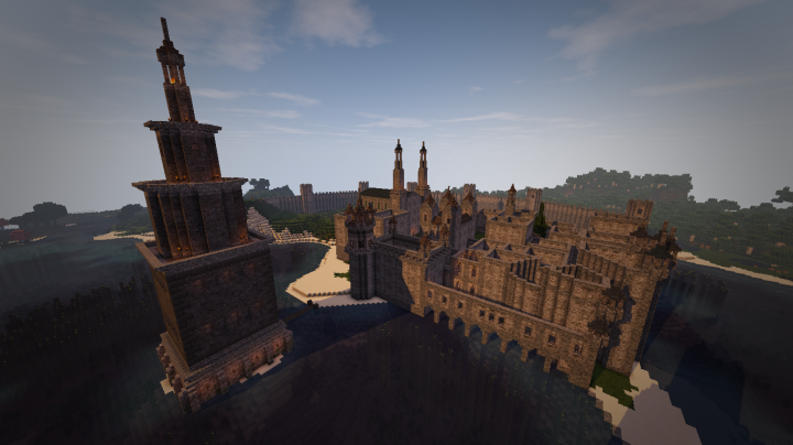 SURVIVAL MEDIEVAL CITY Minecraft Map