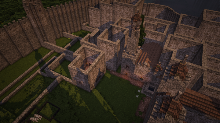 SURVIVAL MEDIEVAL CITY Minecraft Map