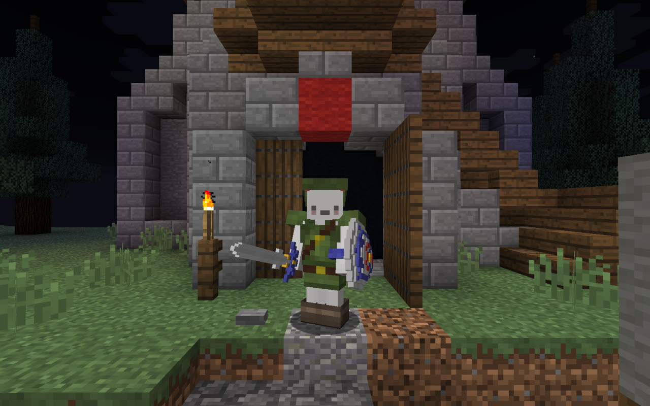 The Legend Of Zelda Majora's Mask 3D Minecraft Texture Pack