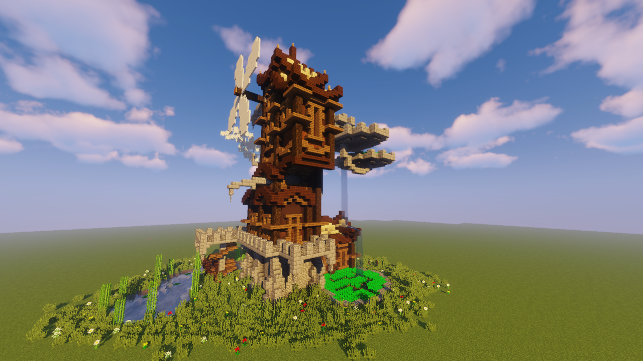 SteamPunk/Asian: Sutīmupanku V2 Minecraft Map