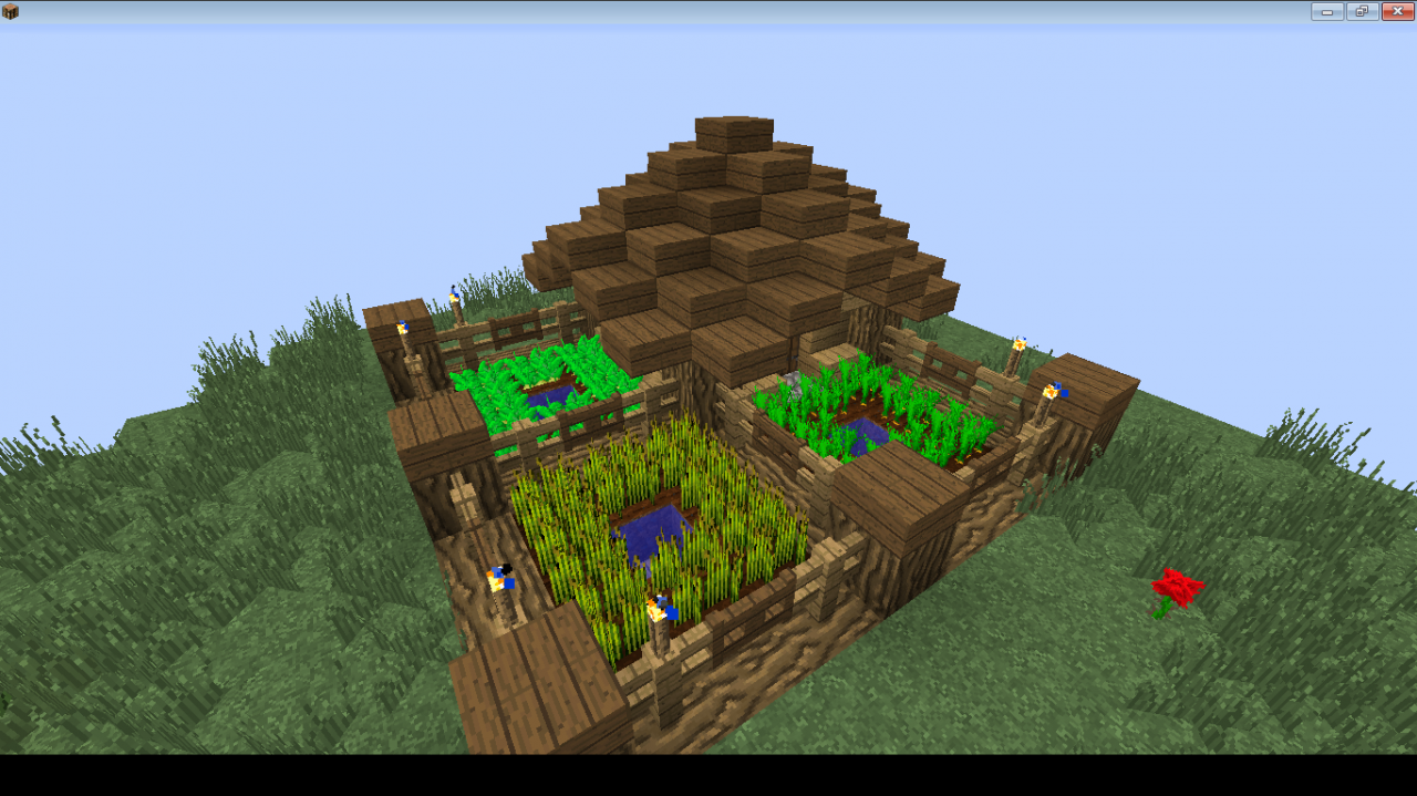 Camp Build Minecraft Map