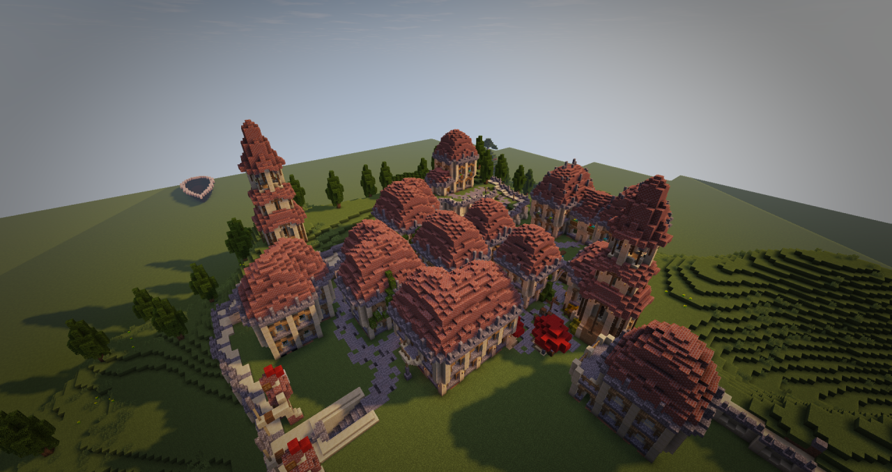 Small Roman City Minecraft Map