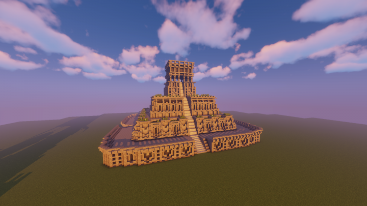 Maya/ The Temple Minecraft Map