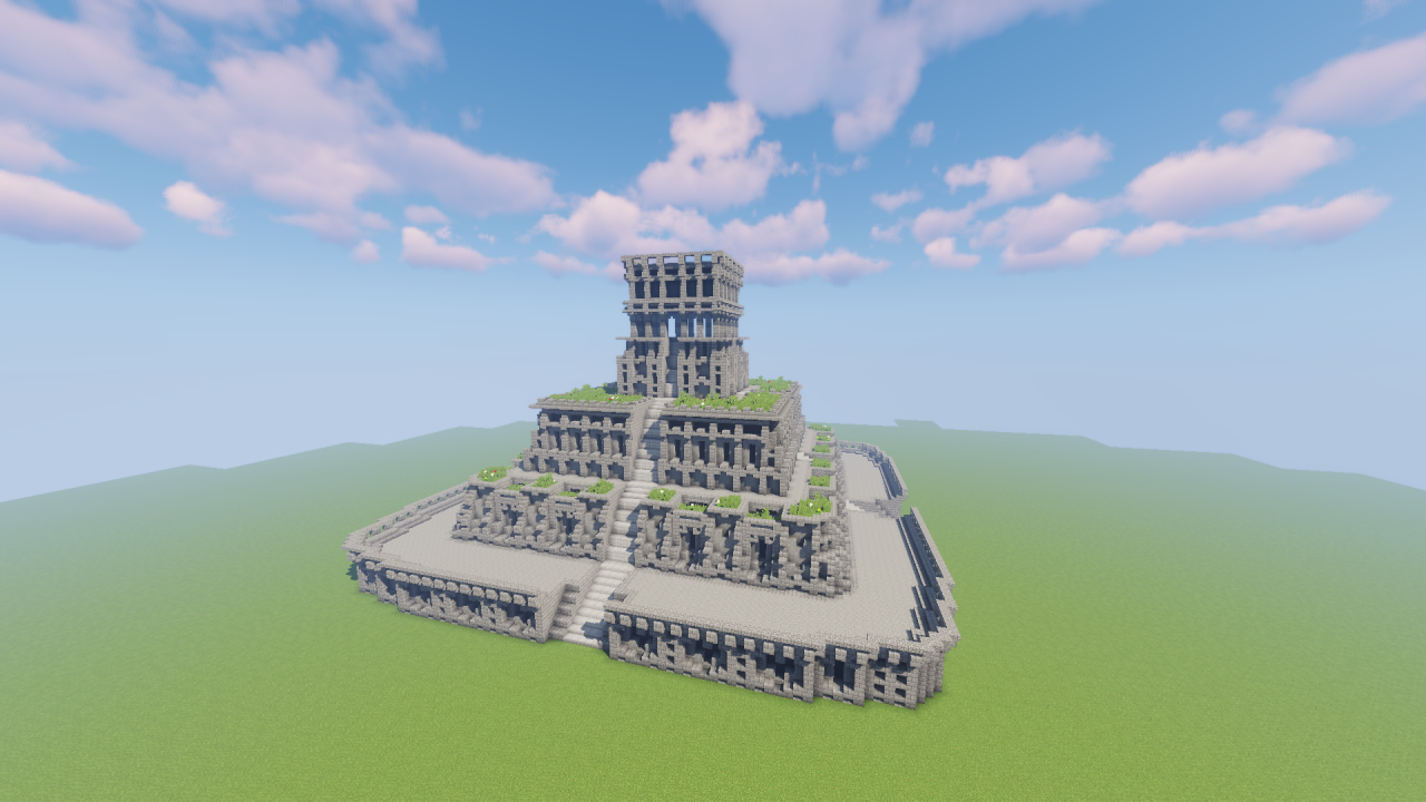 Maya/ The Temple Minecraft Map