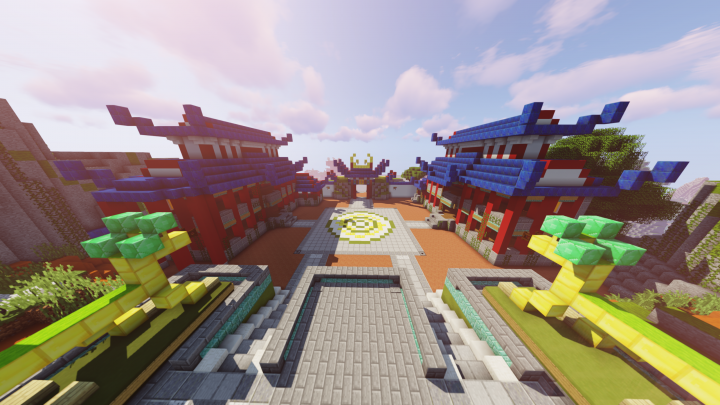 Kung Fu Panda : Valley of Peace Minecraft Map
