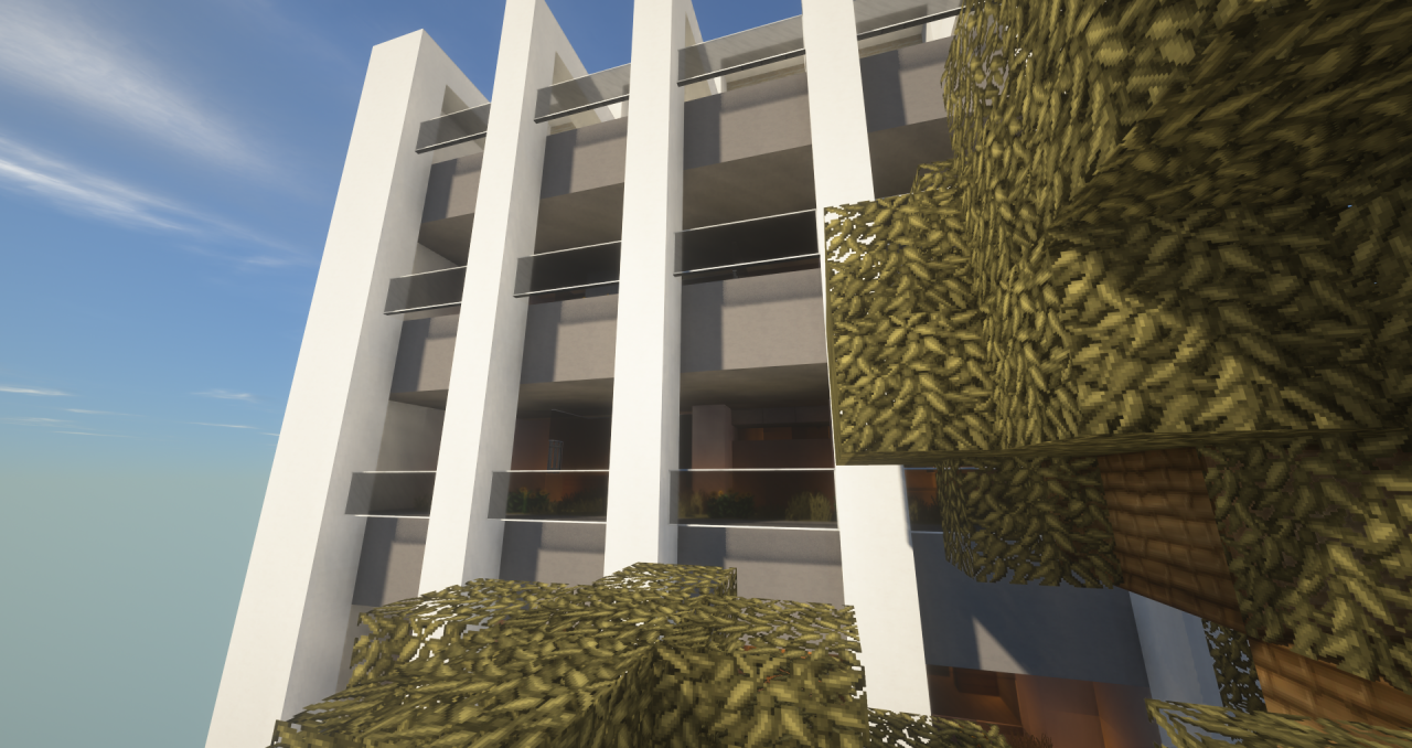 Modern Luxury Apartments - Five storey condominiums Minecraft Map