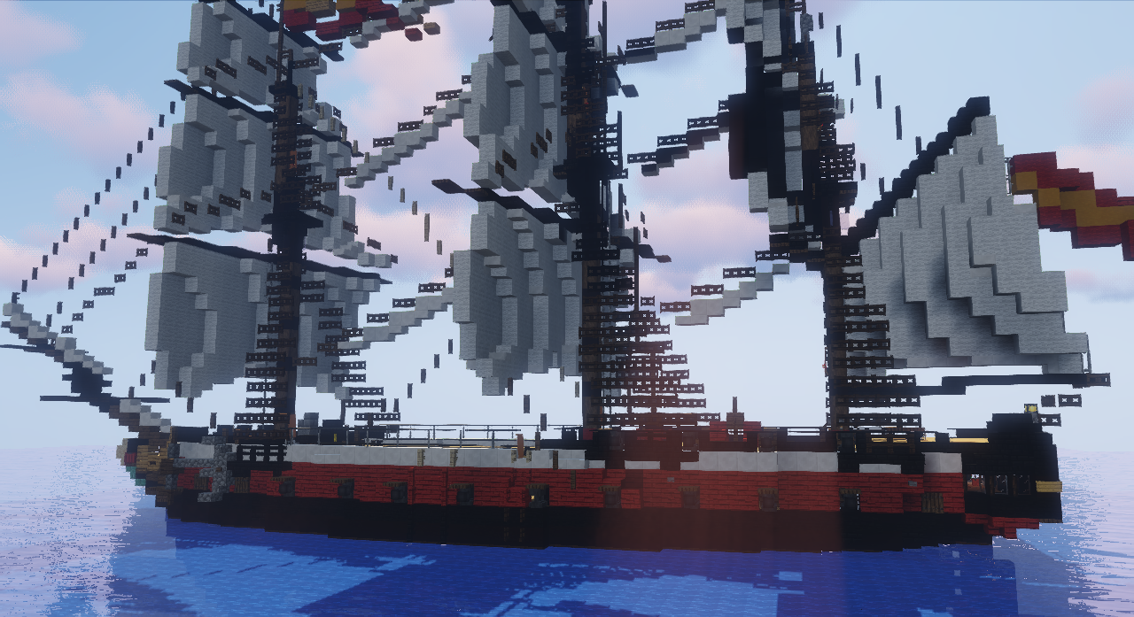 Santa Cecilia - Spanish frigate 1700s Minecraft Map