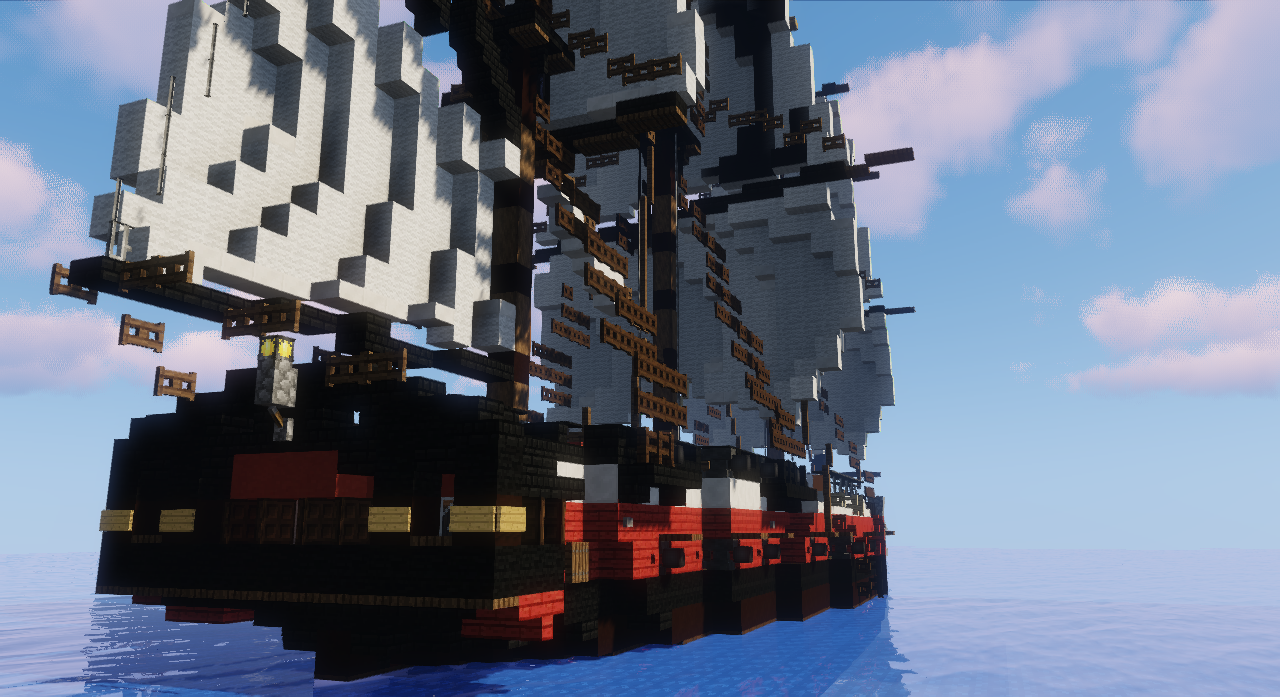 Santa Cecilia - Spanish frigate 1700s Minecraft Map