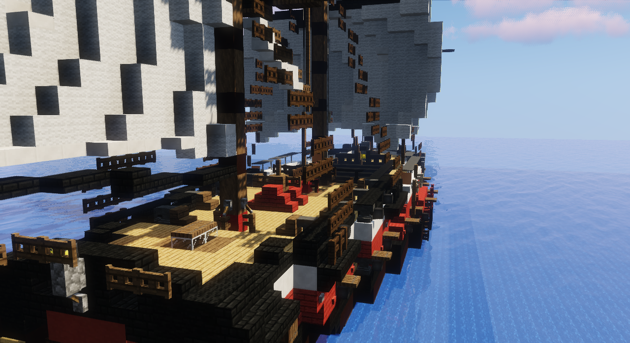 Santa Cecilia - Spanish frigate 1700s Minecraft Map