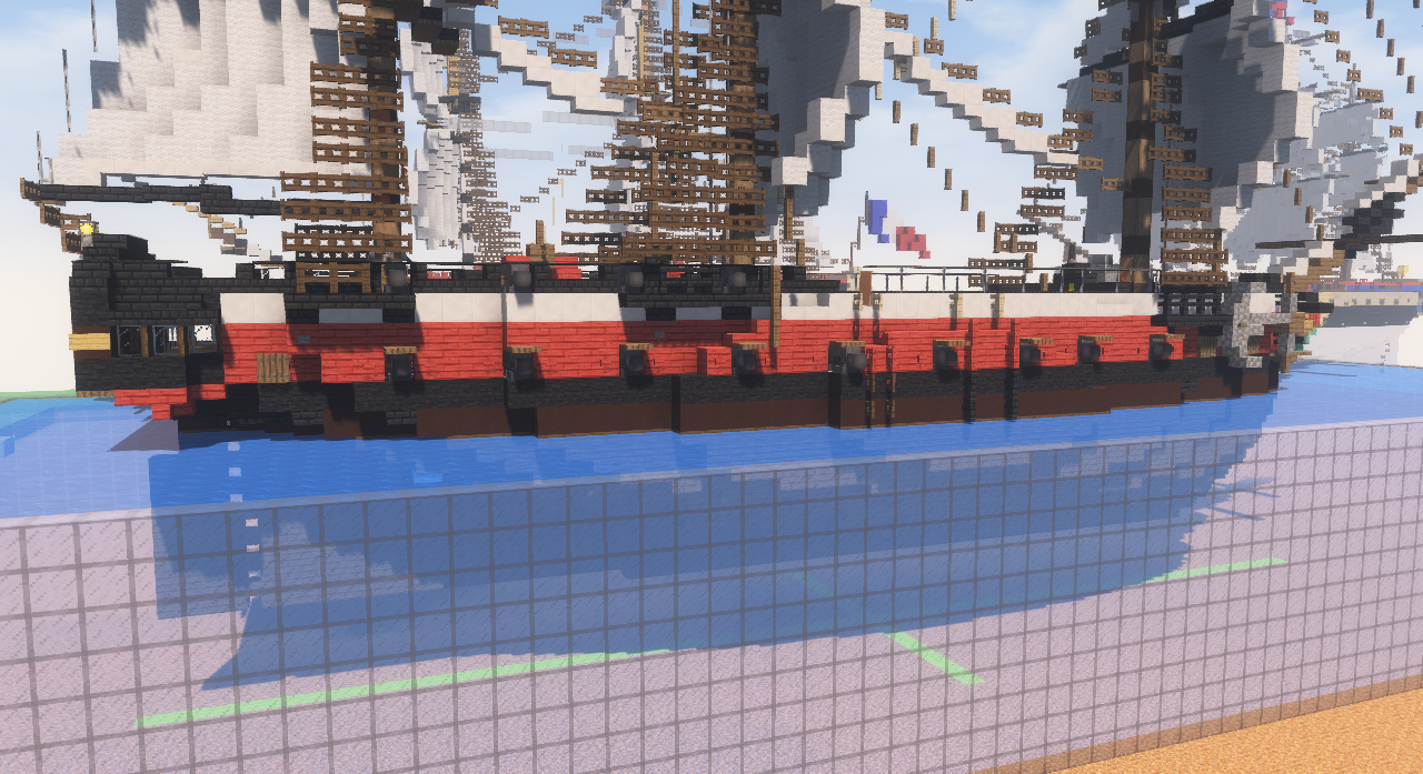 Santa Cecilia - Spanish frigate 1700s Minecraft Map