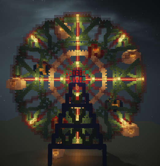 Wonder Wheel ~ Schematic Minecraft Map