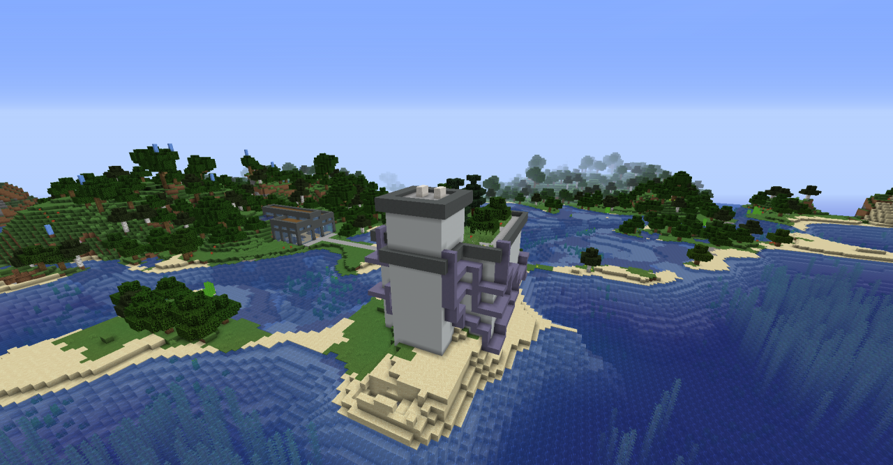 Small River Station Minecraft Map