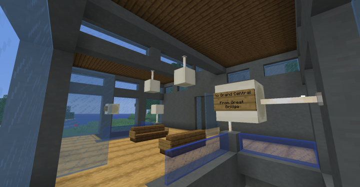 Small River Station Minecraft Map