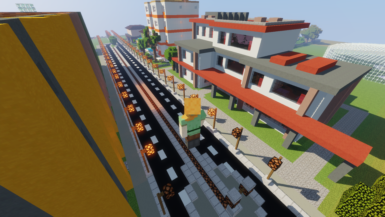 Modern RolePlay City Minecraft Map