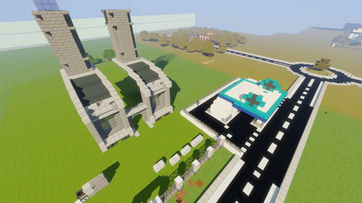 Modern RolePlay City Minecraft Map