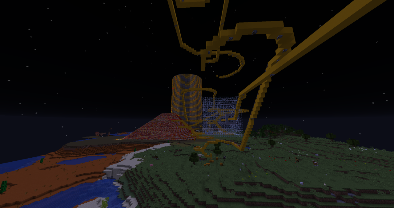 Longest Rollercoaster Ever v1 Minecraft Map