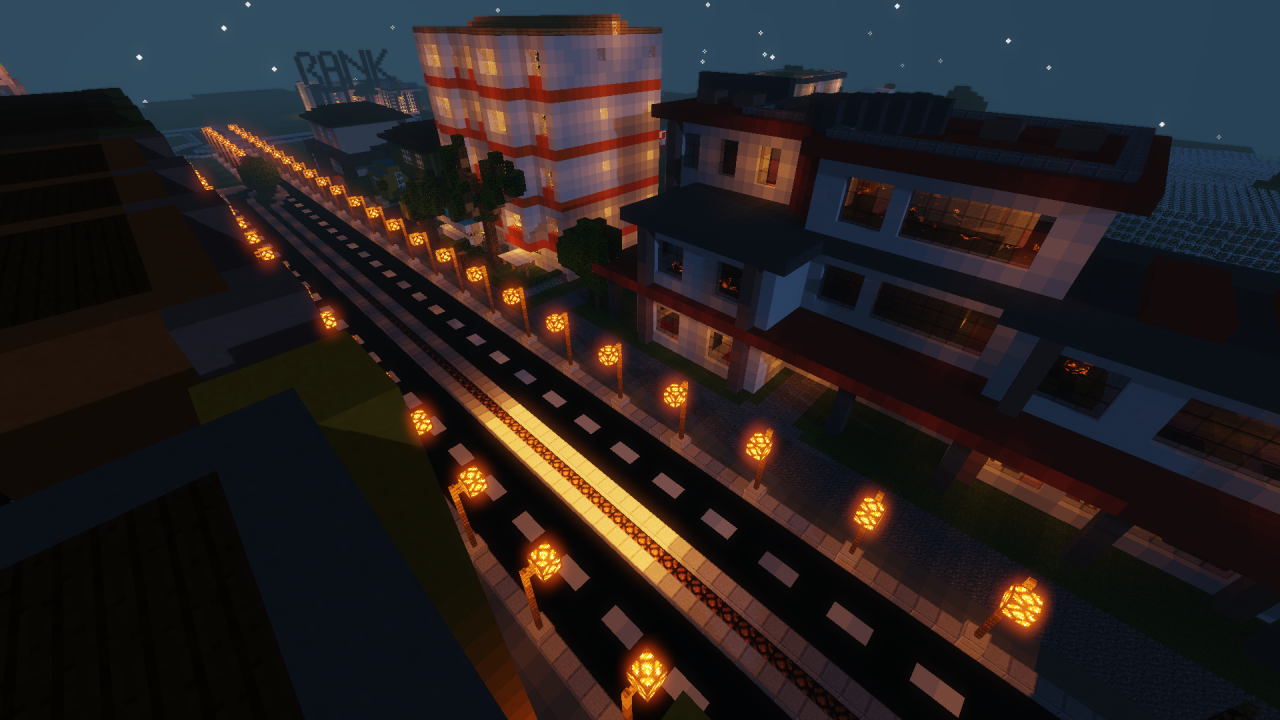 Modern RolePlay City Minecraft Map