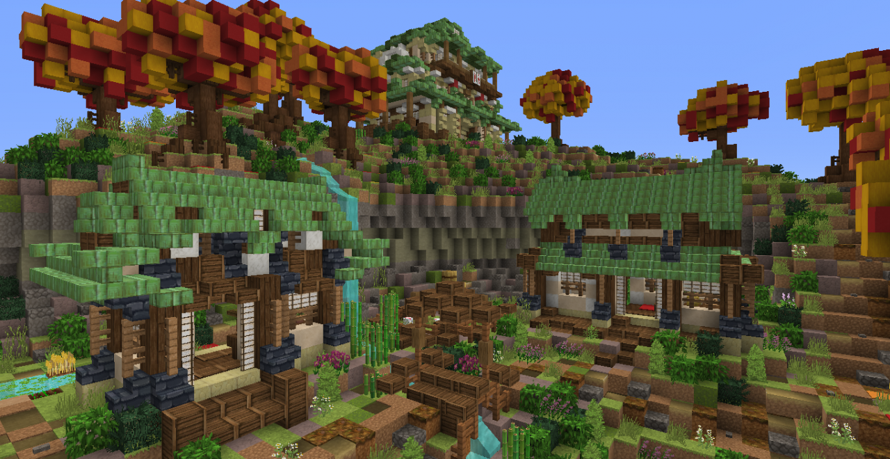 Crimson Tranquility - 真紅 静けさ Minecraft Map