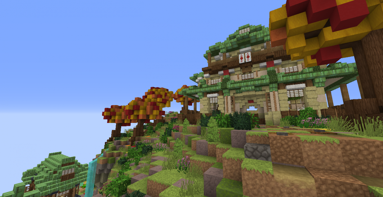 Crimson Tranquility - 真紅 静けさ Minecraft Map