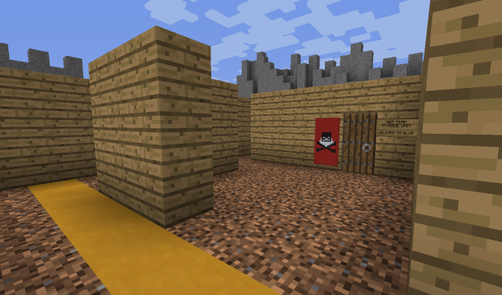 TRENCHES: A PVP Map Minecraft Map