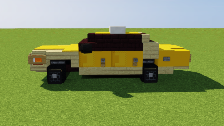 New York Taxi Cab Minecraft Map