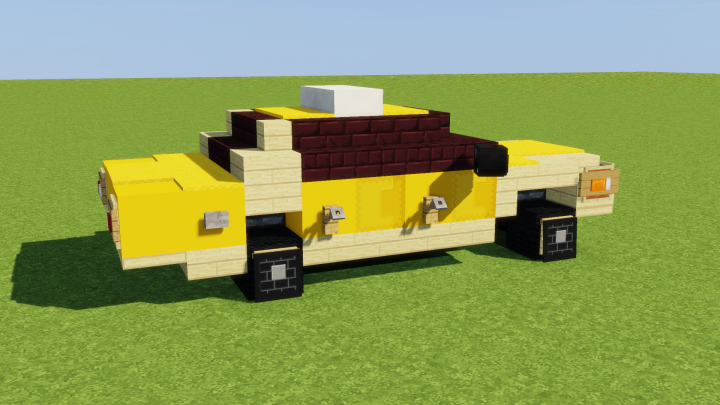 New York Taxi Cab Minecraft Map