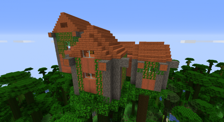Mini Jungle Tree Village Minecraft Map