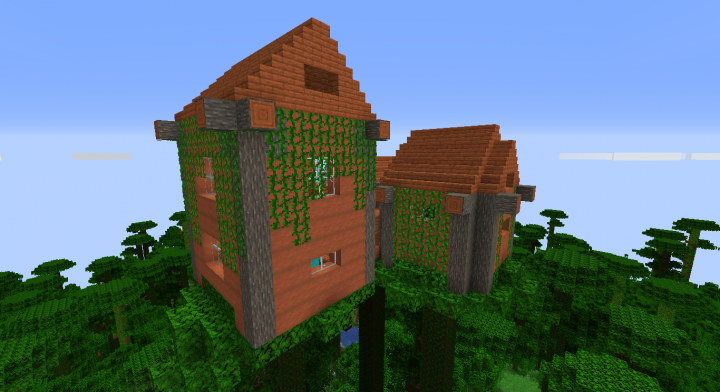 Mini Jungle Tree Village Minecraft Map