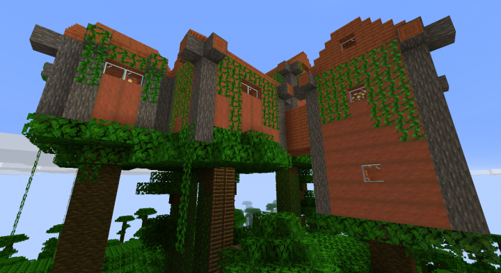 Mini Jungle Tree Village Minecraft Map