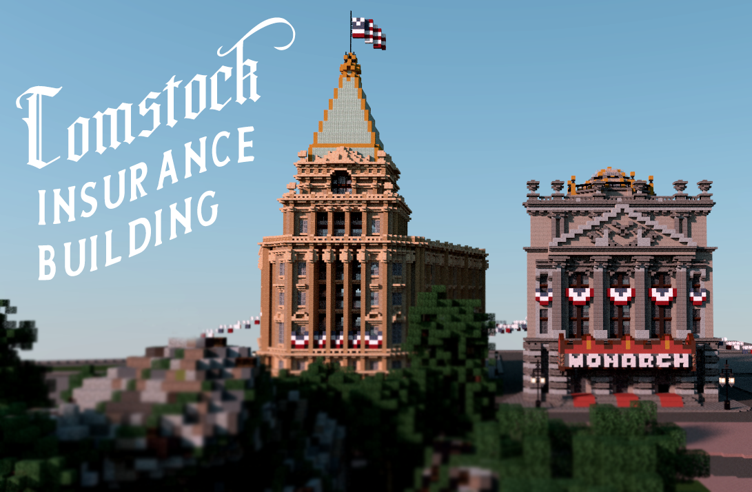 Comstock Insurance Building - [Silver Bay City] Minecraft Map