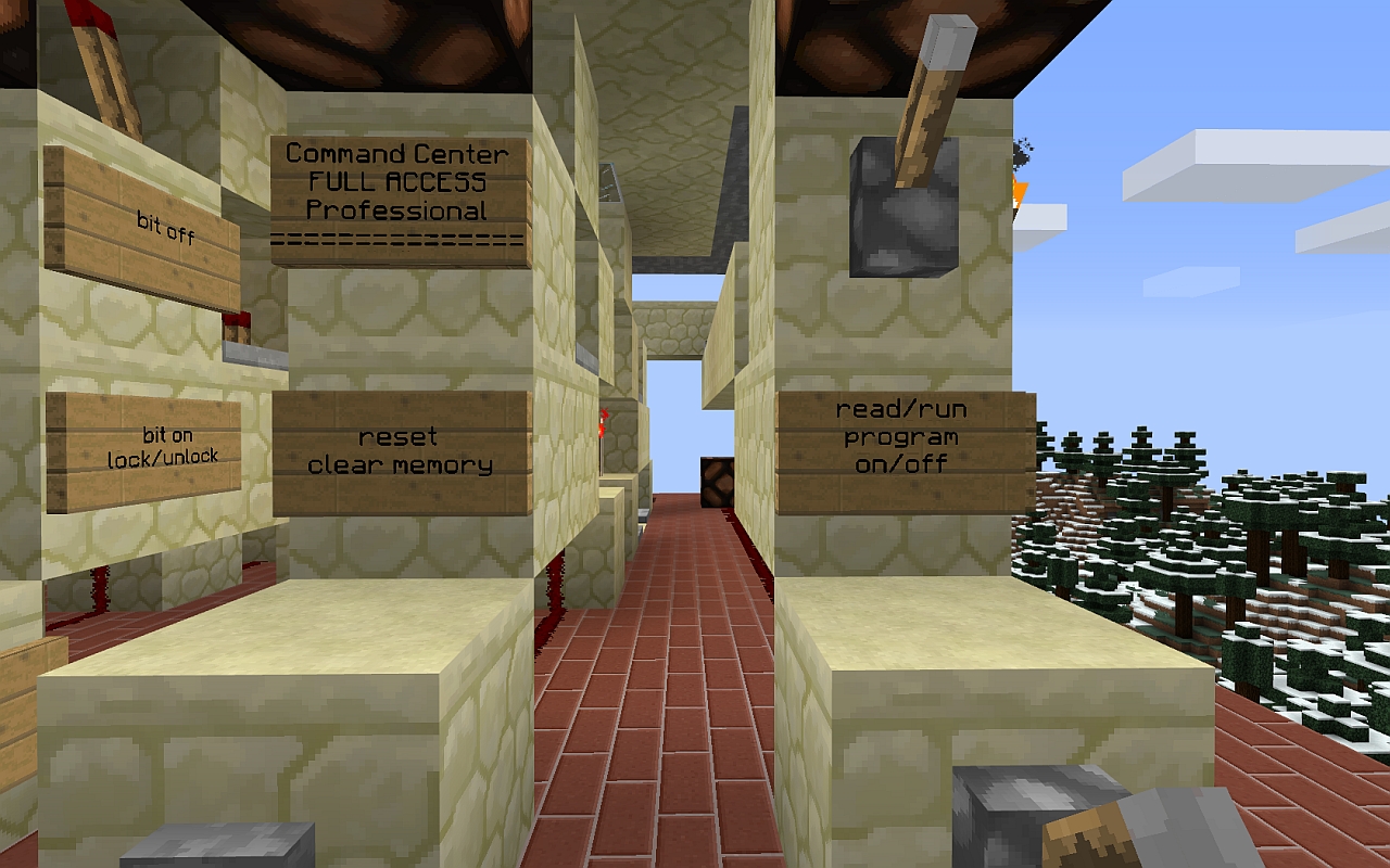 Command Center *Full Access* PRO Minecraft Map