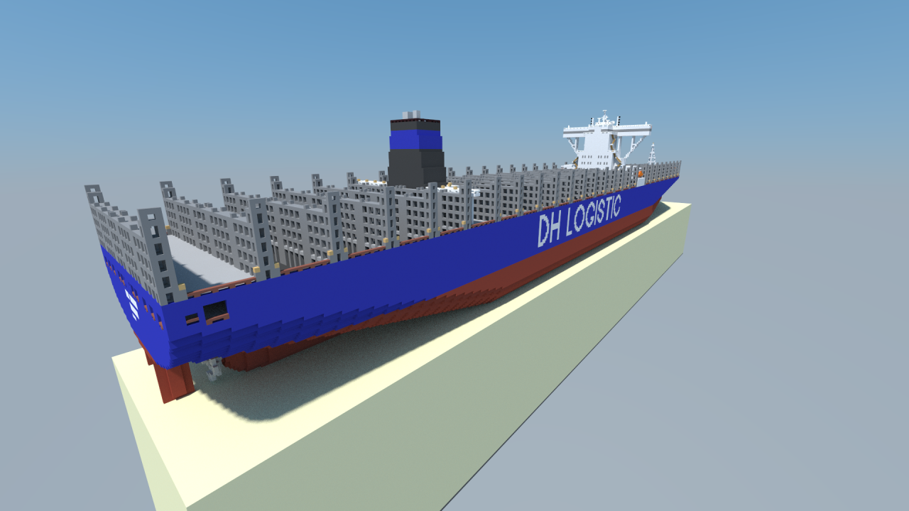 DH Logistic - Fictional ship logistic Minecraft Map