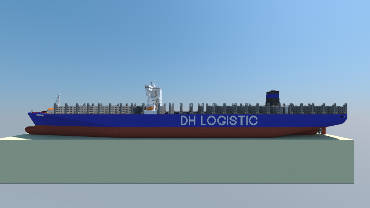 DH Logistic - Fictional ship logistic Minecraft Map