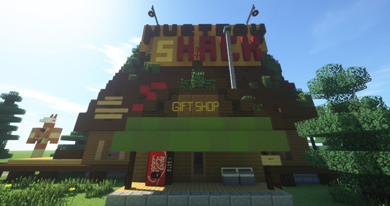 Mystery Shack (MODS IN THE DESCRIPTION) 1.12.2 Minecraft Map