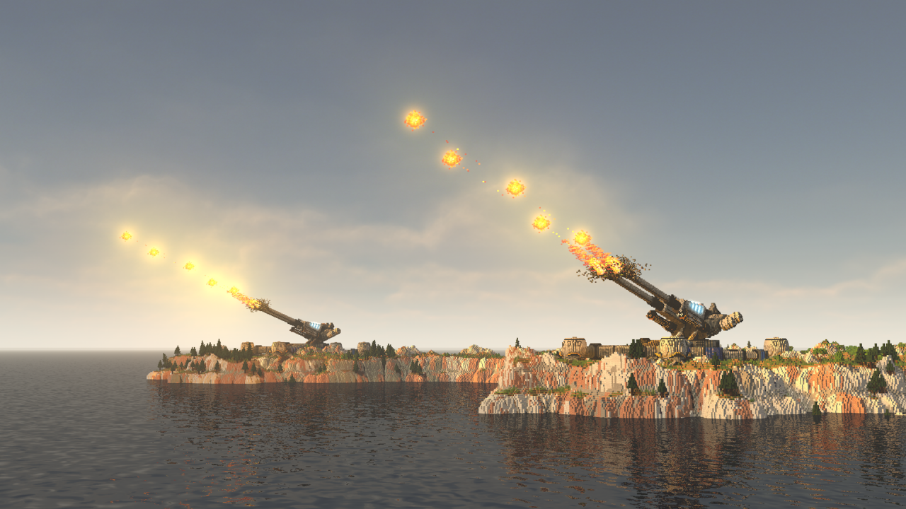 FTC-X3 Pacifier FAV | C&C Red Alert 3 Uprising [⬇] Minecraft Map