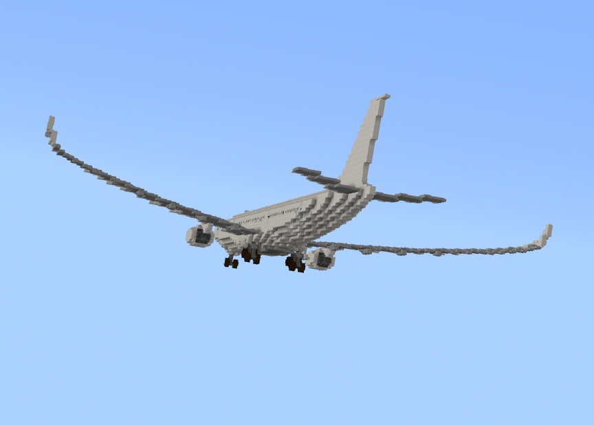 Airbus A330-900 Neo Minecraft Map