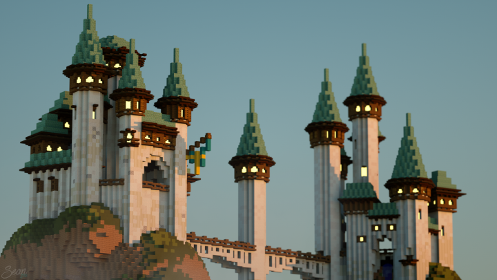 finally a proper render Minecraft Map