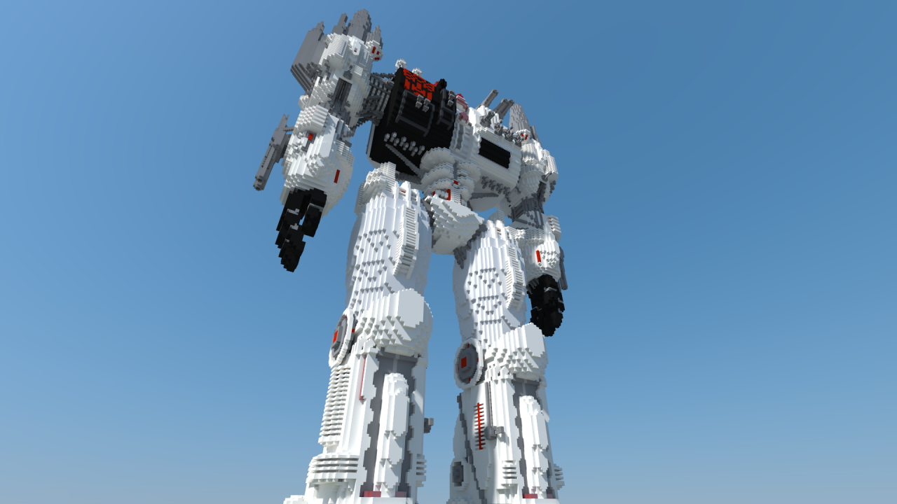 Transformers Metroplex Minecraft Map