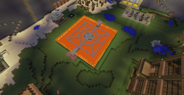 Super fun LAN Map (aka The Nazi Dome) Minecraft Map