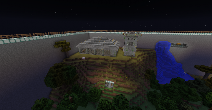 Super fun LAN Map (aka The Nazi Dome) Minecraft Map