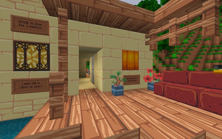 mini *Code House* Minecraft Map