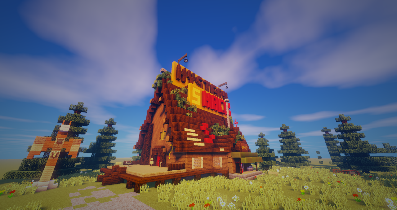 Mystery Shack (MODS IN THE DESCRIPTION) 1.12.2 Minecraft Map