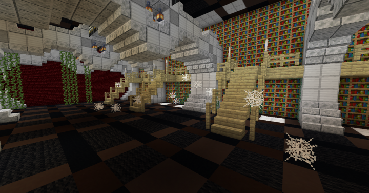 Underground Library [19w09a] Minecraft Map
