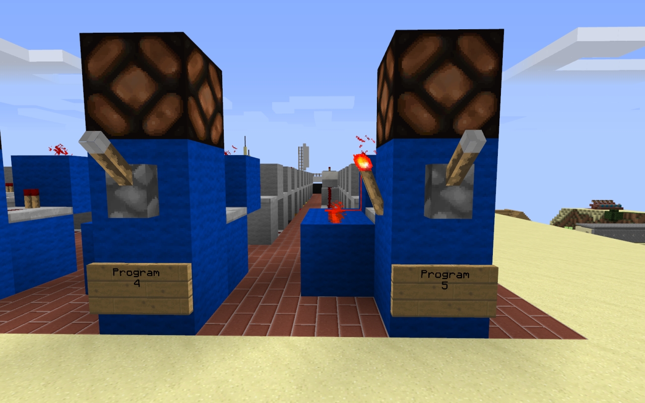 Parallel to Serial Encoder & Rom Minecraft Map